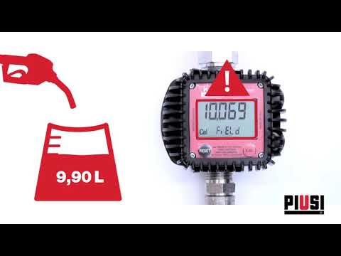 Piusi K400 Fuel Flow Meter - Calibration