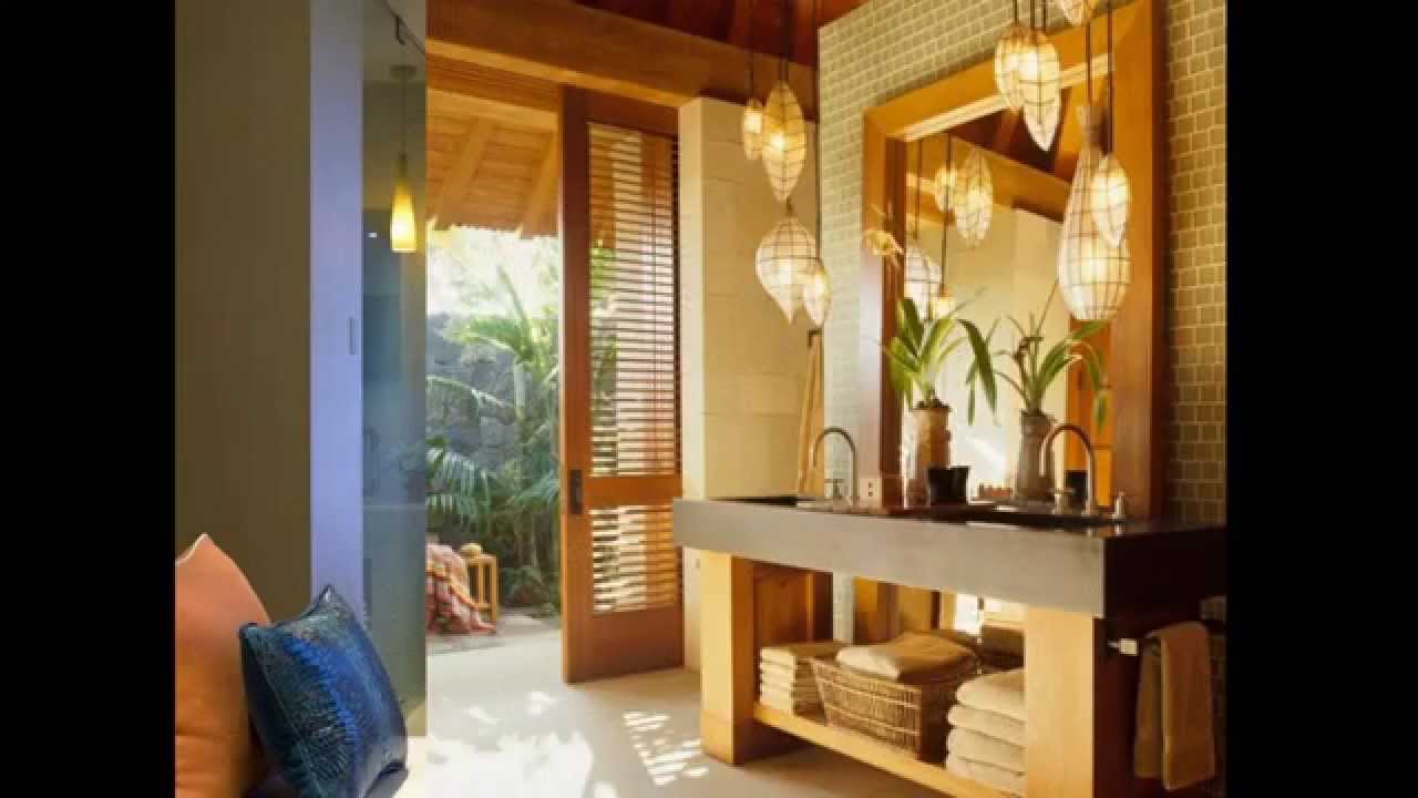 Bathroom pendant lighting