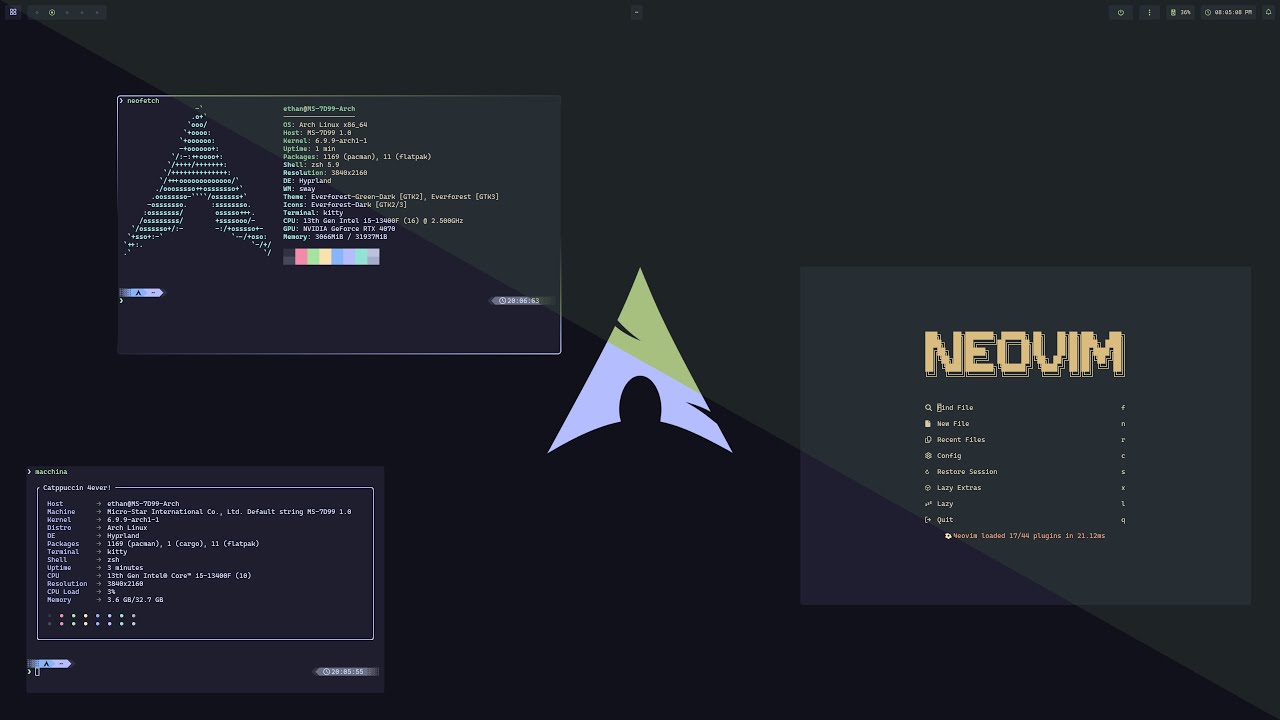 Updated Hyprland Config With Themes!