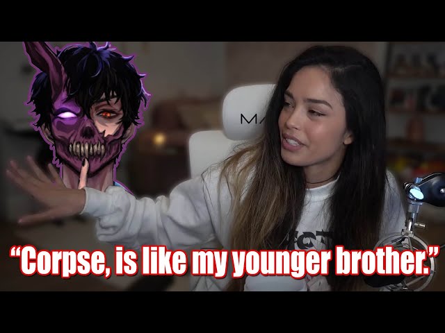 "Corpse is like my younger brother": Valkyrae on Corpse Husband, Disguised Toast and Sykkuno