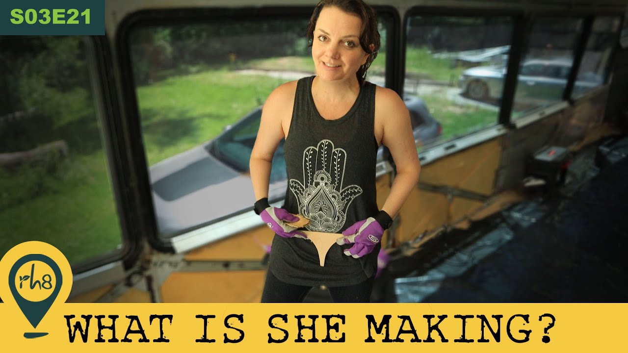 Building Walls for our Bus Conversion - S03E21