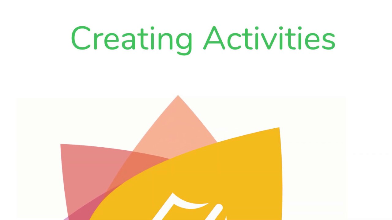 Creating Activities