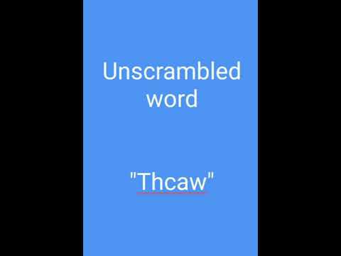 #unscrambled word 5 🤔🤔🤔