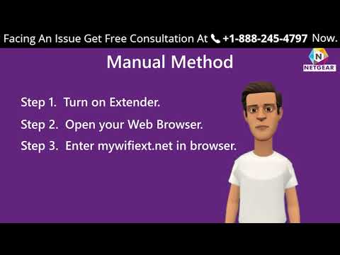 Netgear Range Extender WN3500 rp Number Setup using Manual Method Mywifiext Setup