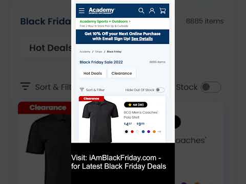 Academy Sports Black Friday 2022 - Weekly Ad + Buying Guides