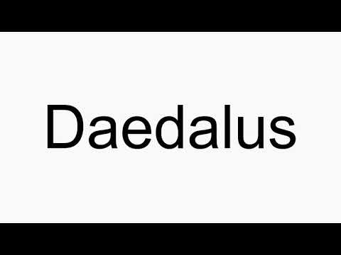 How to pronounce Daedalus