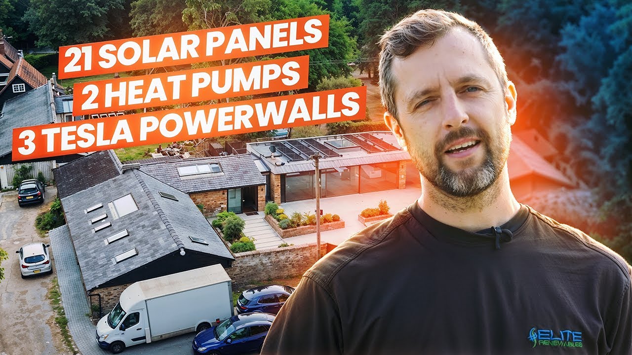 STUNNING Home Goes Off Grid (Heat Pumps, Solar and Batteries)
