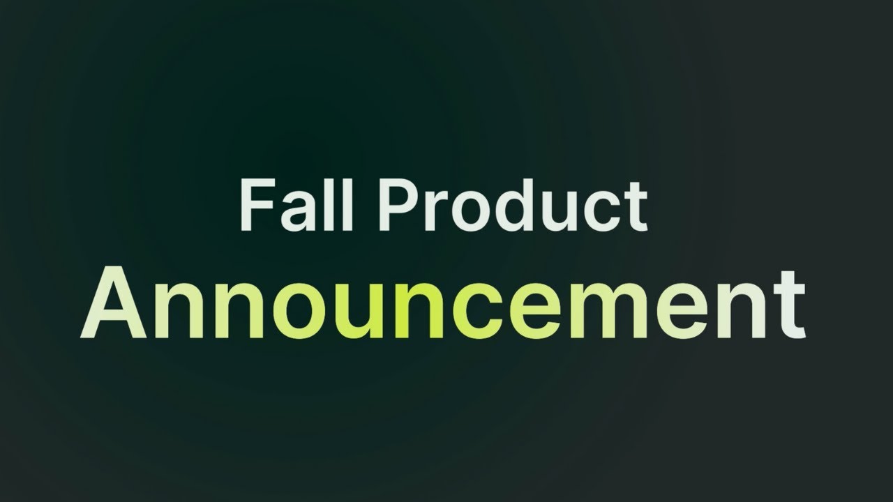 Dandy Product Announcement | Fall 2025