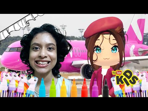 I joined Nastya Air as a Flight Attendant before it Vanished (Nastya/Diana and Roma/Ruby and Bonnie)