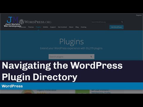 Navigating the WordPress Plugin Directory