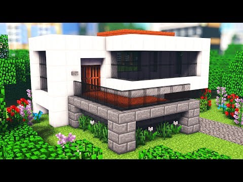Minecraft Tuto Comment Faire Une Maison Moderne Facile A | Ventana Blog