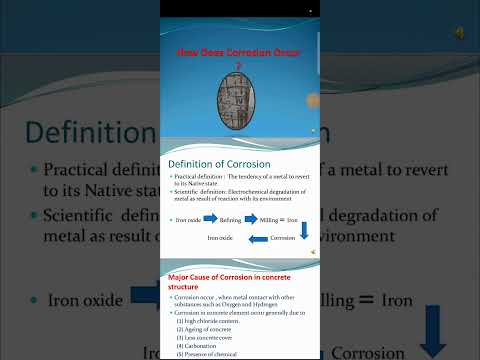 What is corrosion?. Definition of corrosion. Rust formula