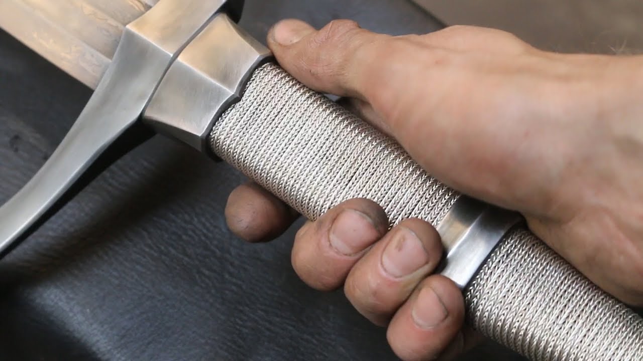 Forging a longsword part 4, making the scabbard.