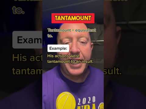 Advanced English Tip: paramount vs. tantamount #learnenglish #انجليزي
