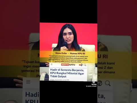 Golput hanya berlaku pada mereka yang apatis terhadap sistem demokrasi #PemiluSerentak2024