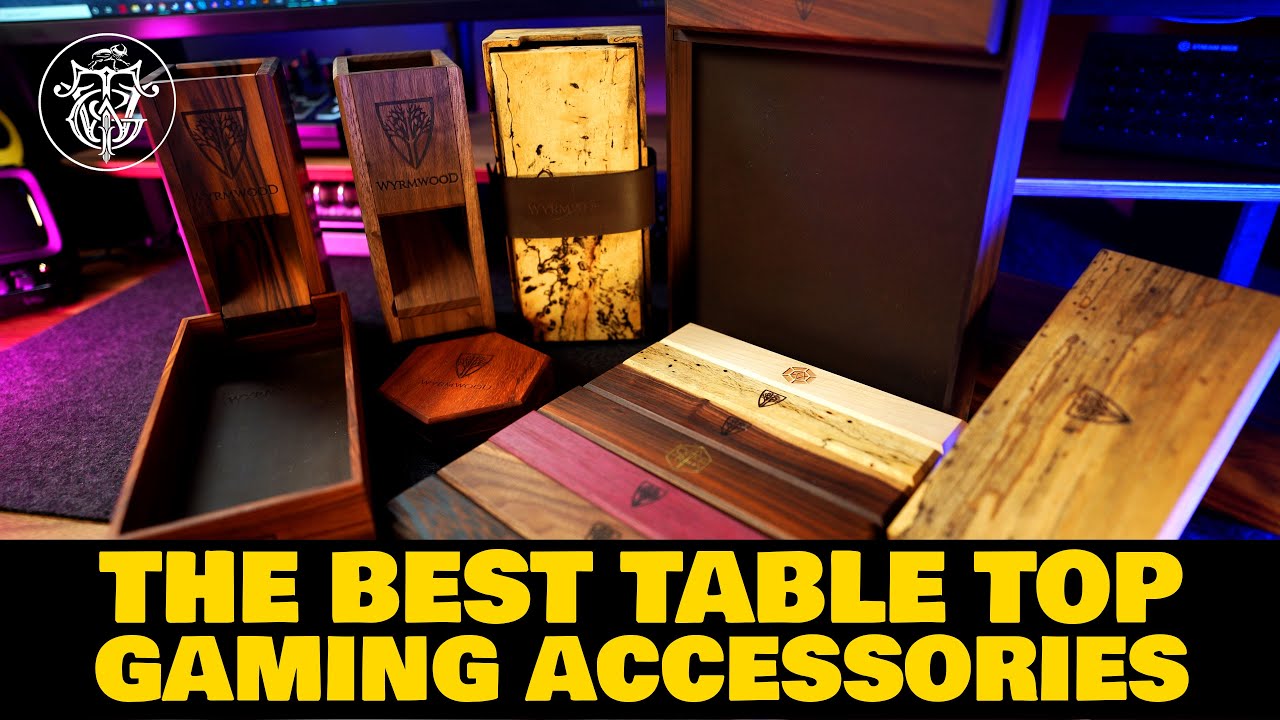 The BEST Tabletop Gaming Accessories? Wyrmwood Gaming Dice Vault, Dice Tray, Dice Tower Review