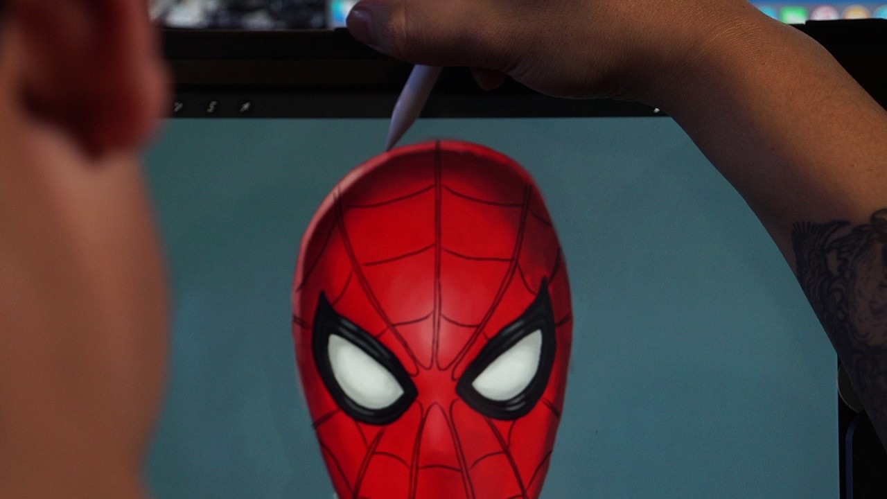 SPIDER-MAN: HOMECOMING Mural- Designed by Sam Yong and brought to life by Apparition Media