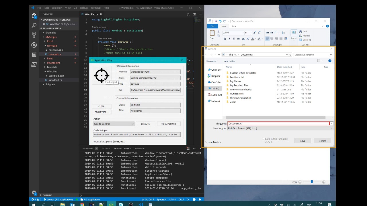 Login Enterprise Scripting - Step 10 - Saving the file