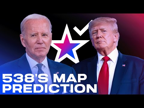The 2024 Electoral Map According to FiveThirtyEight