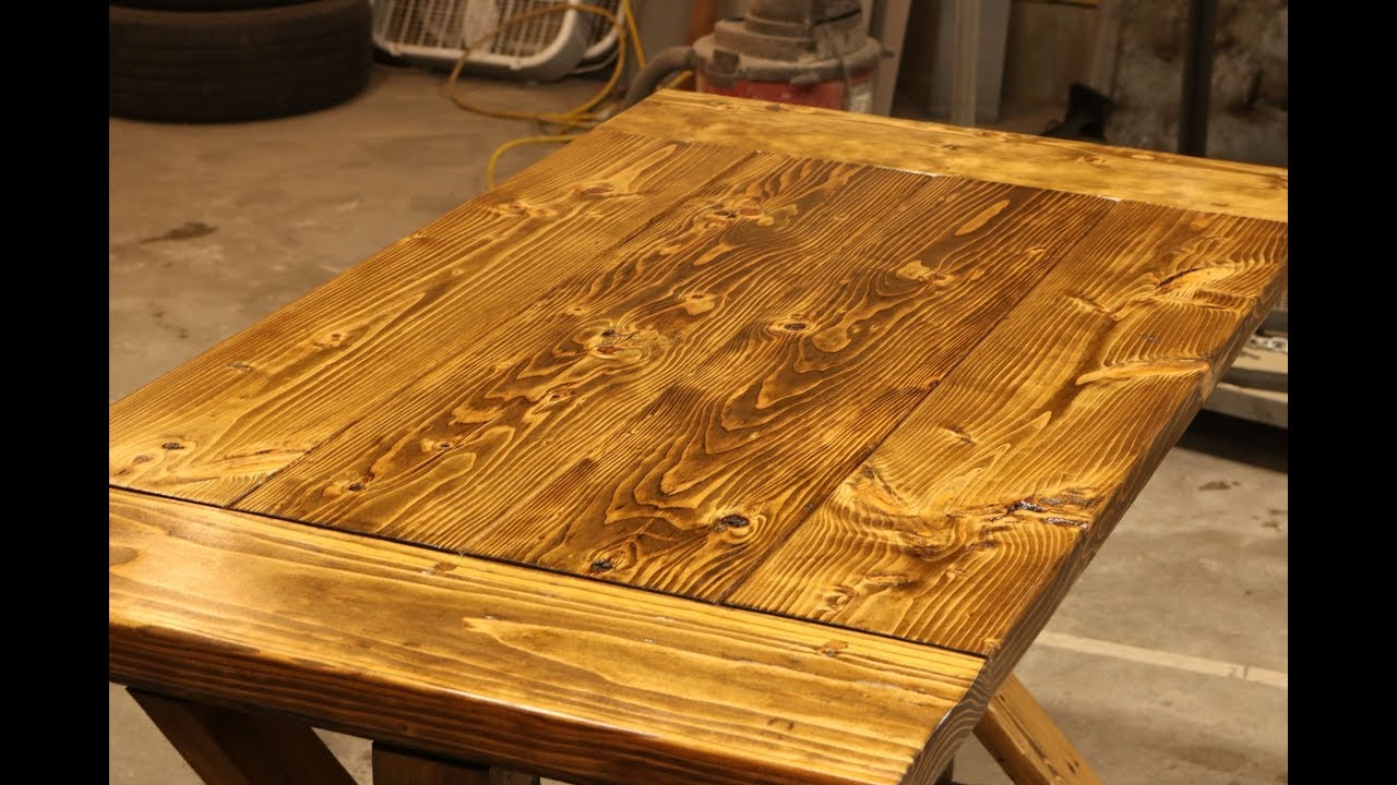 Simple and cheap farmhouse table