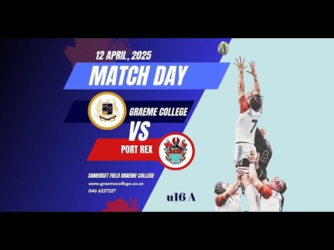 Graeme College vs Port Rex u16A