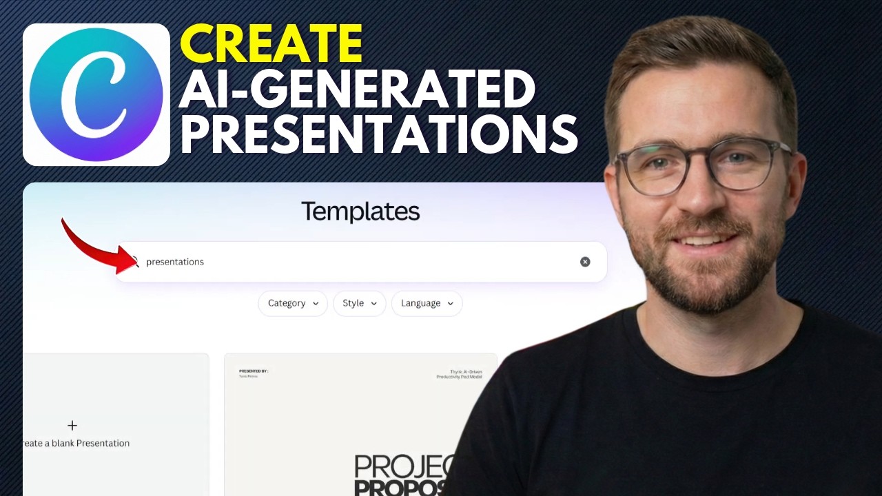 how to create AI generated presentations with Canva Magic Design (Step By Step 2026)