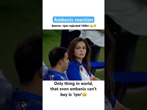 Ambani can’t afford pbks #ambani #pbks #ipl #cricket #mi #rcb