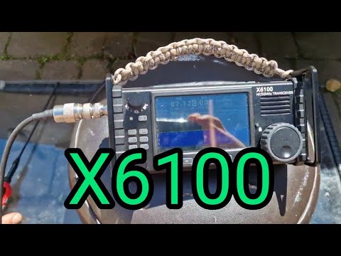 Xiegu - X6100 - Range Rover Number Plate