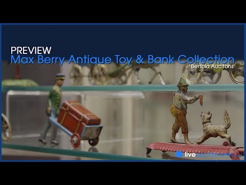 Rare Antique Toys and Banks up for auction at Bertoia