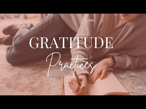 3 Easy GRATITUDE PRACTICES for Instant POSITIVE CHANGE ✨