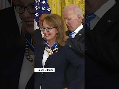 President Biden awarded Americans with the Presidential Medal of Freedom,