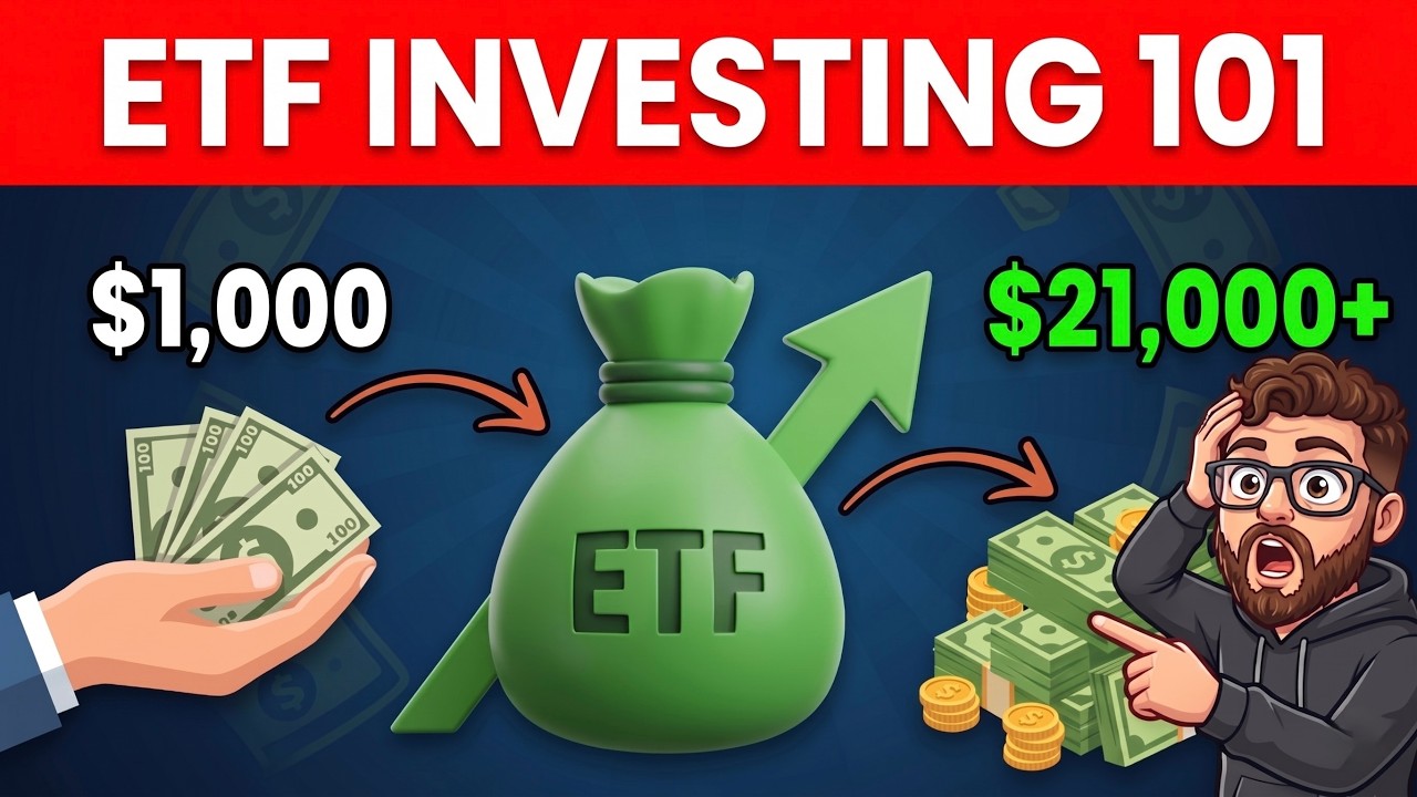 How To Invest in ETFs for Beginners (starting with $1,000)