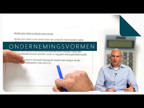 Ondernemingsvormen