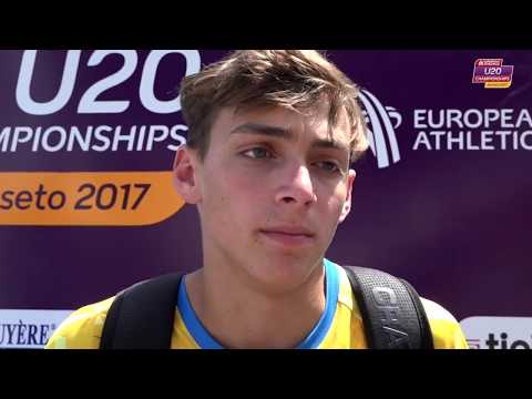 Armand Duplantis after qualification of the Pole Vault