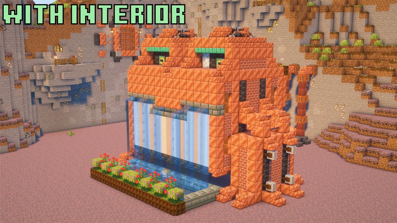 Minecraft: How to build Frog Statue - Tutorial - Minecraft Builders