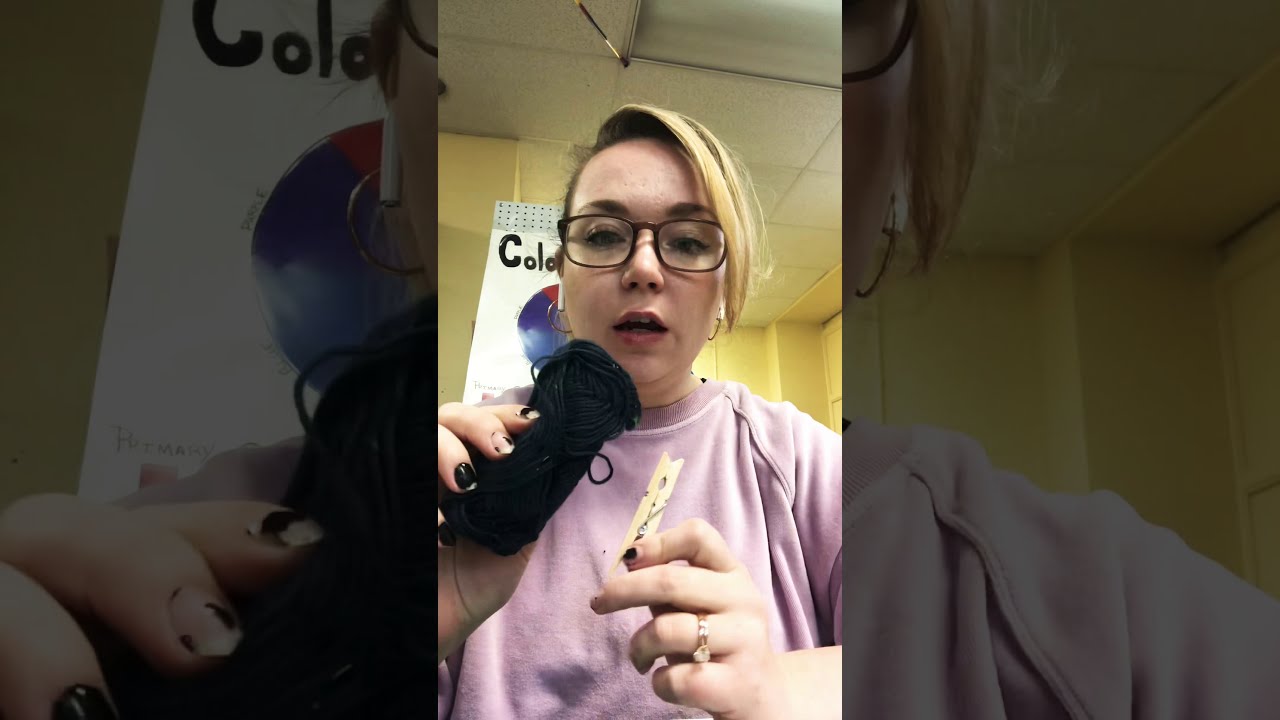 Guatemalan Worry Doll with Clothespin