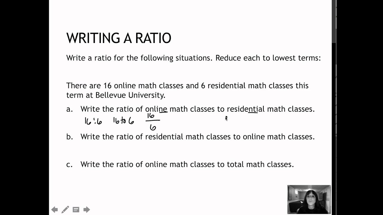 111 Writing a Ratio (6.1)
