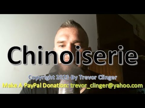 How To Pronounce Chinoiserie