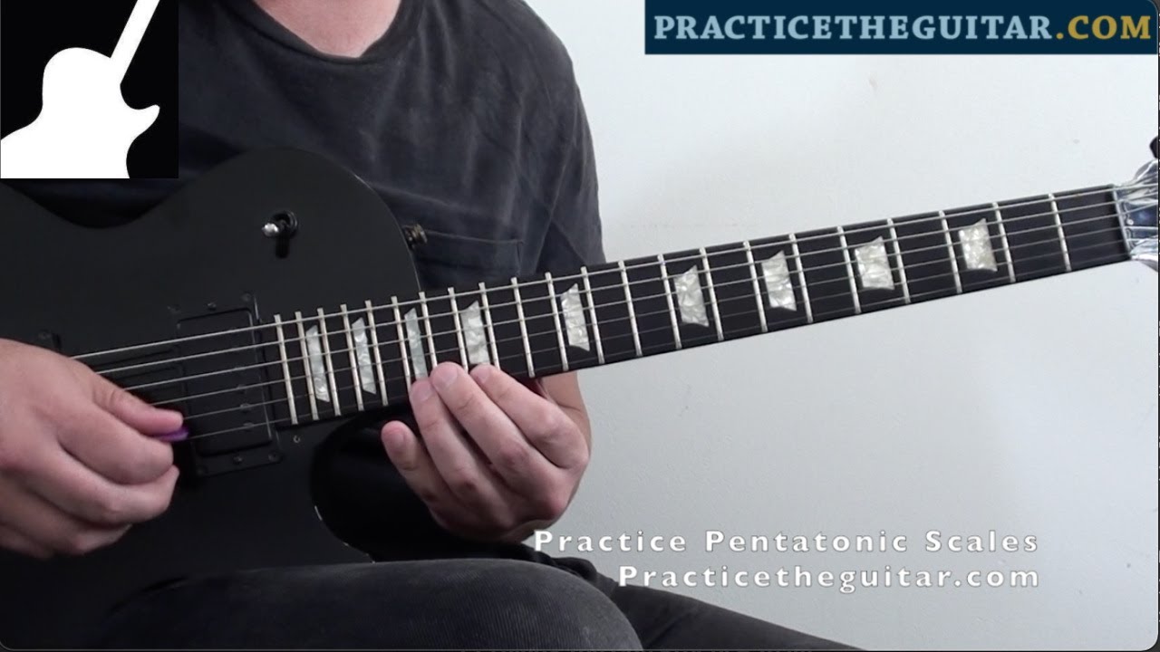 Pentatonic Scale Lesson Examples-PRACTICETHEGUITAR.COM-Exercises Every Guitarist Should Know!