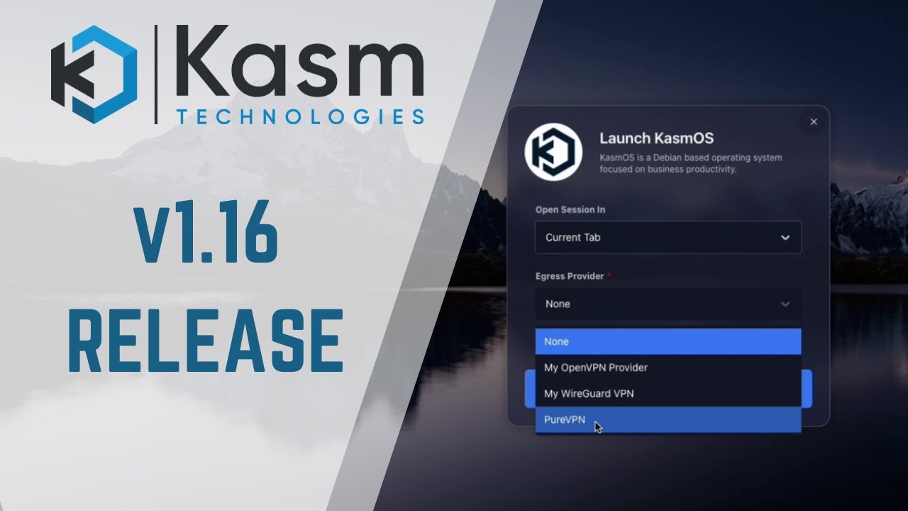 Kasm Workspaces v1.16 Release