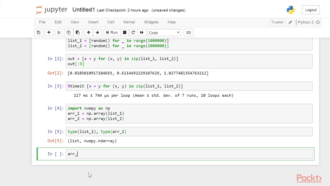 Learning IPython Interactive Computing Data Visualization : Primer Vector Comput | packtpub.com