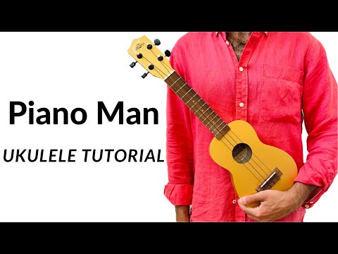 Piano Man by Billy Joel | EASY UKULELE TUTORIAL