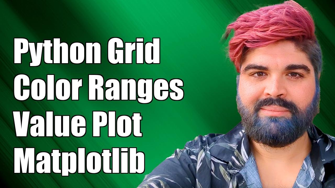 Python Guide: Plotting a Colored Grid Based on Value Ranges in Matplotlib
