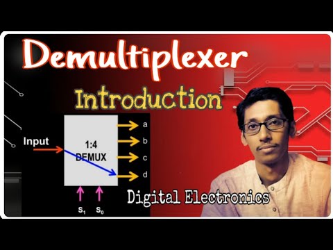 Demultiplexer | 1:4 Demultiplexer | DEMUX | Introduction to Demultiplexer