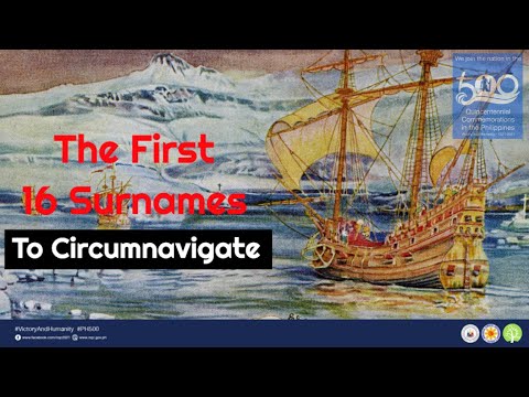 Quincentennial Special | Is Your Last Name one of the First 16 To Circumnavigate the Globe?