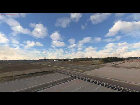 Taxiway crossing A14 in Asobo EDDP Leipzig-Halle Airport MSFS2020 -.-