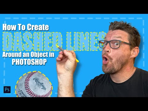 How to Create a Dashed Outline in Photoshop