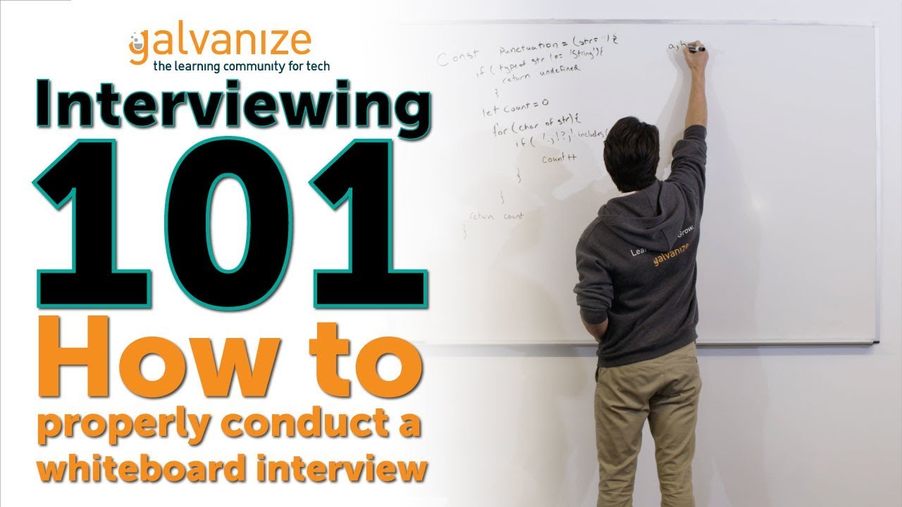 Interviewing 101 - How to Successfully Conduct a Coding/Engineering Interview