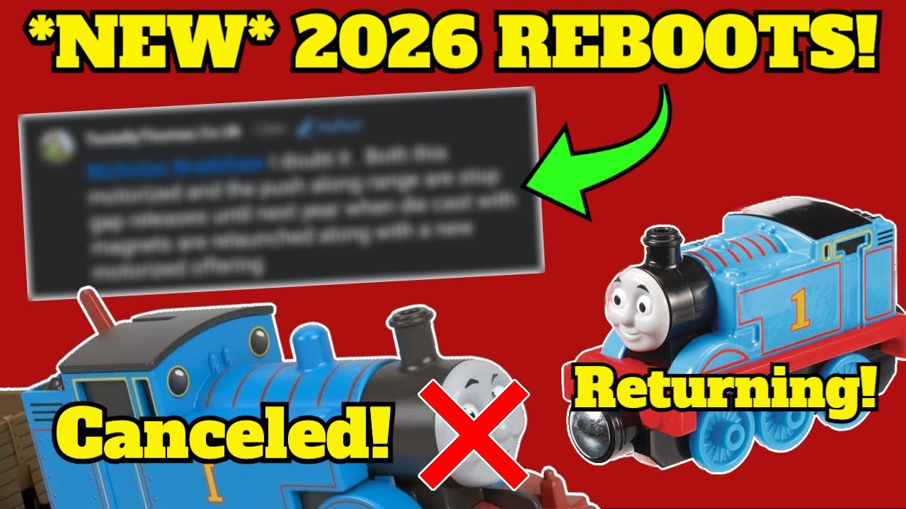 *NEW* MOTORIZED & DIECAST Thomas Lines in 2026! MAGNETS RETURN! LMAO GOODBYE 80th Anniversary TRASH!