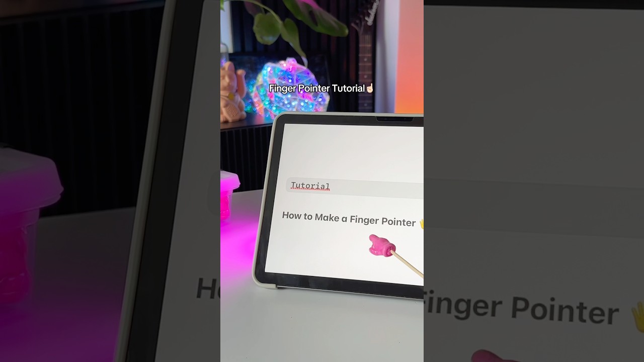 DIY finger pointer👆🏻